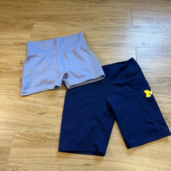 Forever 21 | Shorts | University Of Michigan Bicycle Shorts Forever 2 ...